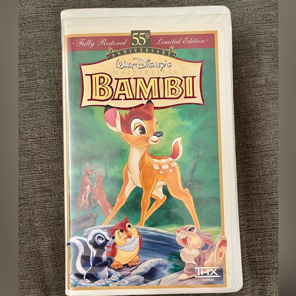 Disney | Media | Bambi Limited Edition Vhs | Poshmark